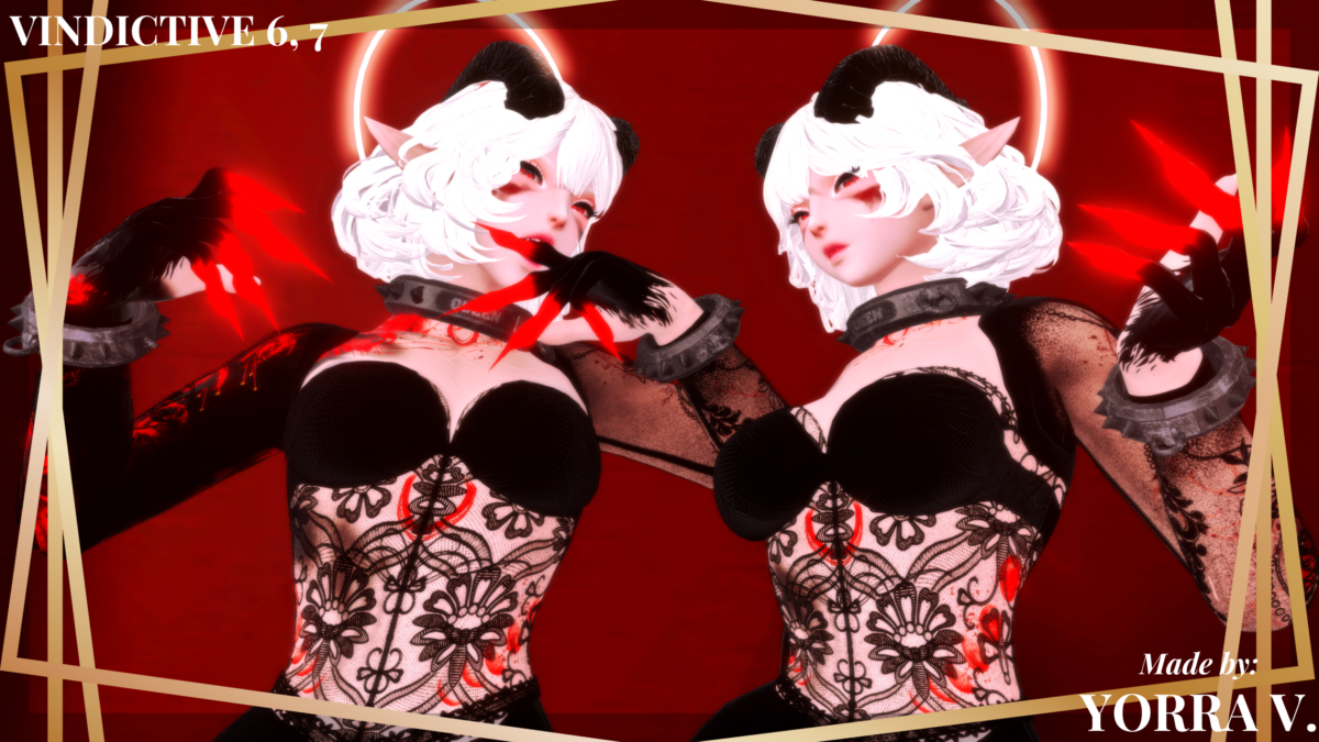 VINDICTIVE MINI POSE PACK(6 & 7) - The Glamour Dresser : Final Fantasy ...