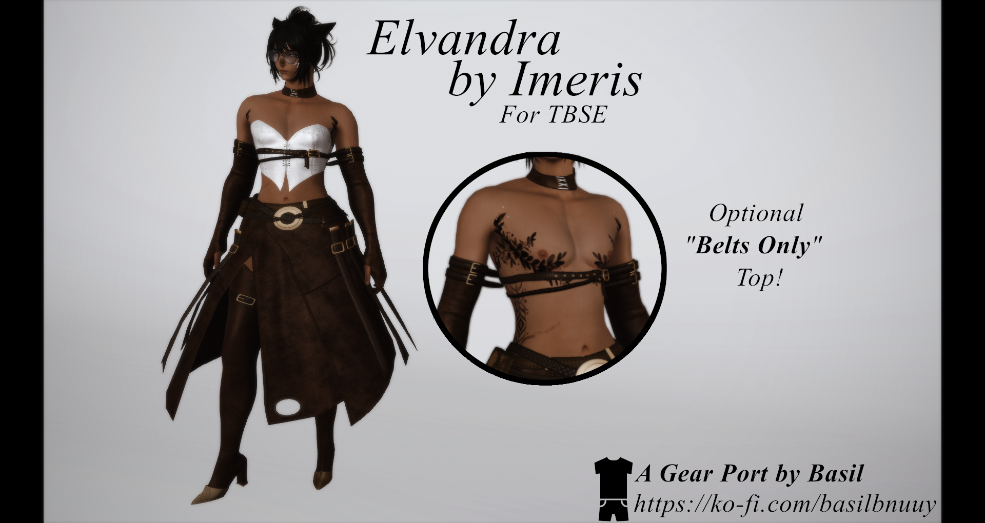 Elvandra by Imeris - TBSE Port - The Glamour Dresser : Final Fantasy XIV Mods and More