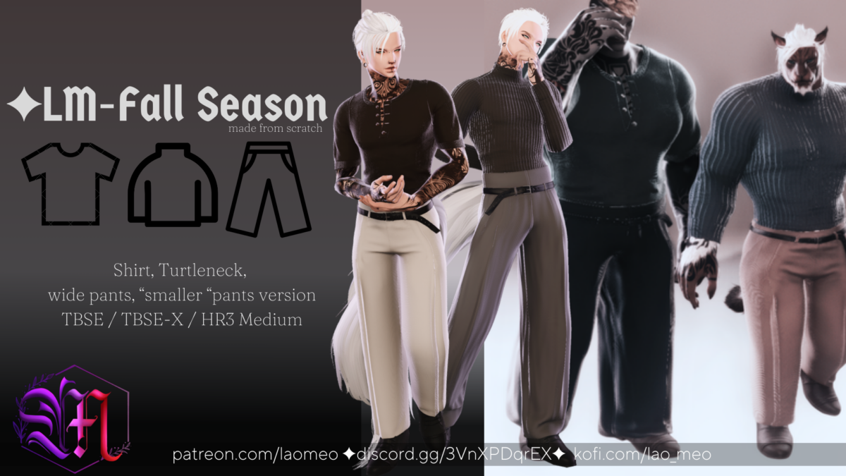 TBSE X Mod Archives - FFXIV mods hosted on The Glamour Dresser