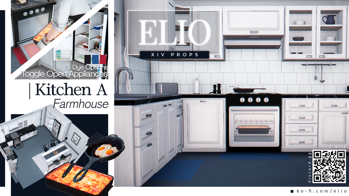 Kitchen A : Farmhouse - Minion Room Props - The Glamour Dresser : Final ...