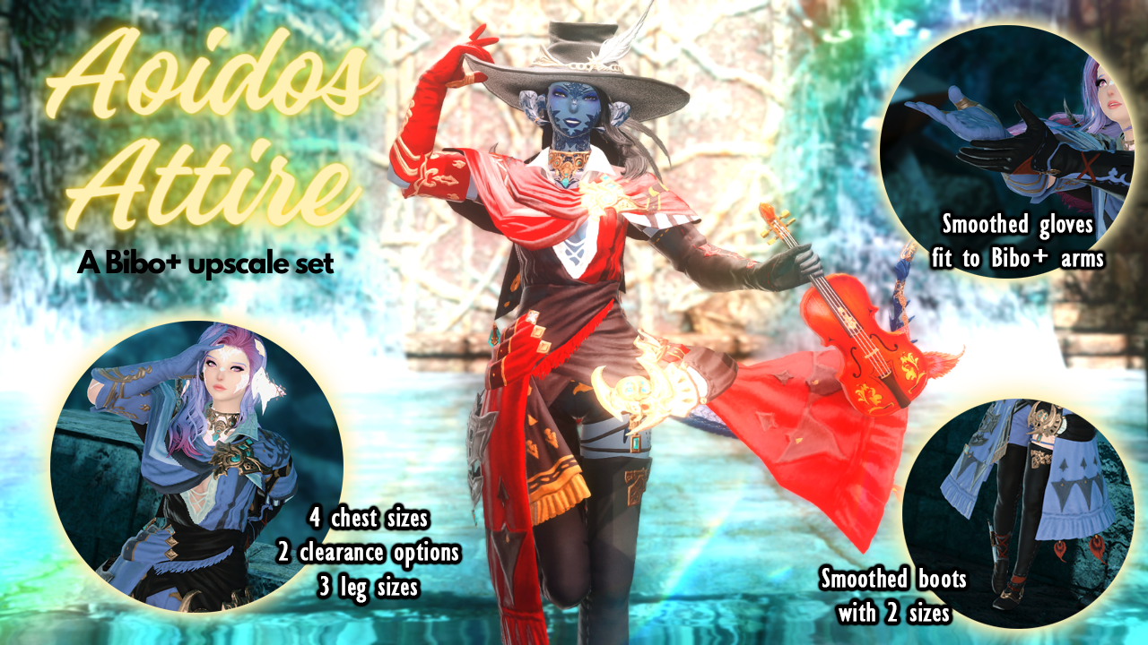 [FP] Aoidos Attire - Bibo+ - The Glamour Dresser : Final Fantasy XIV ...