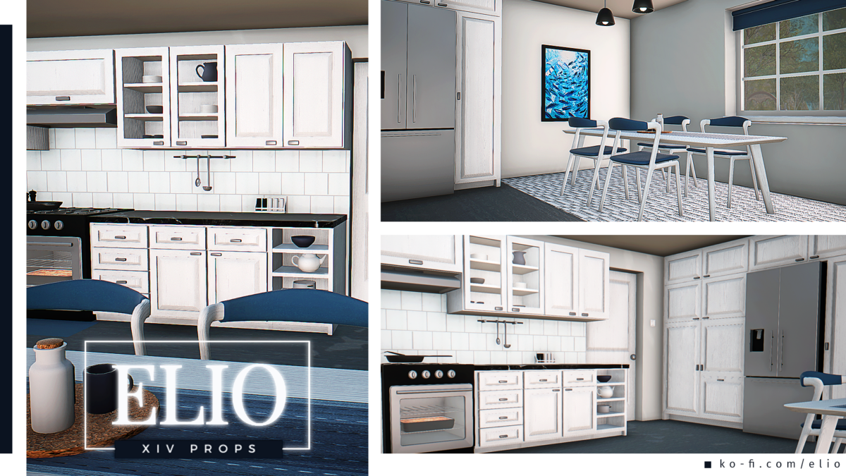 Kitchen A : Farmhouse - Minion Room Props - The Glamour Dresser : Final ...