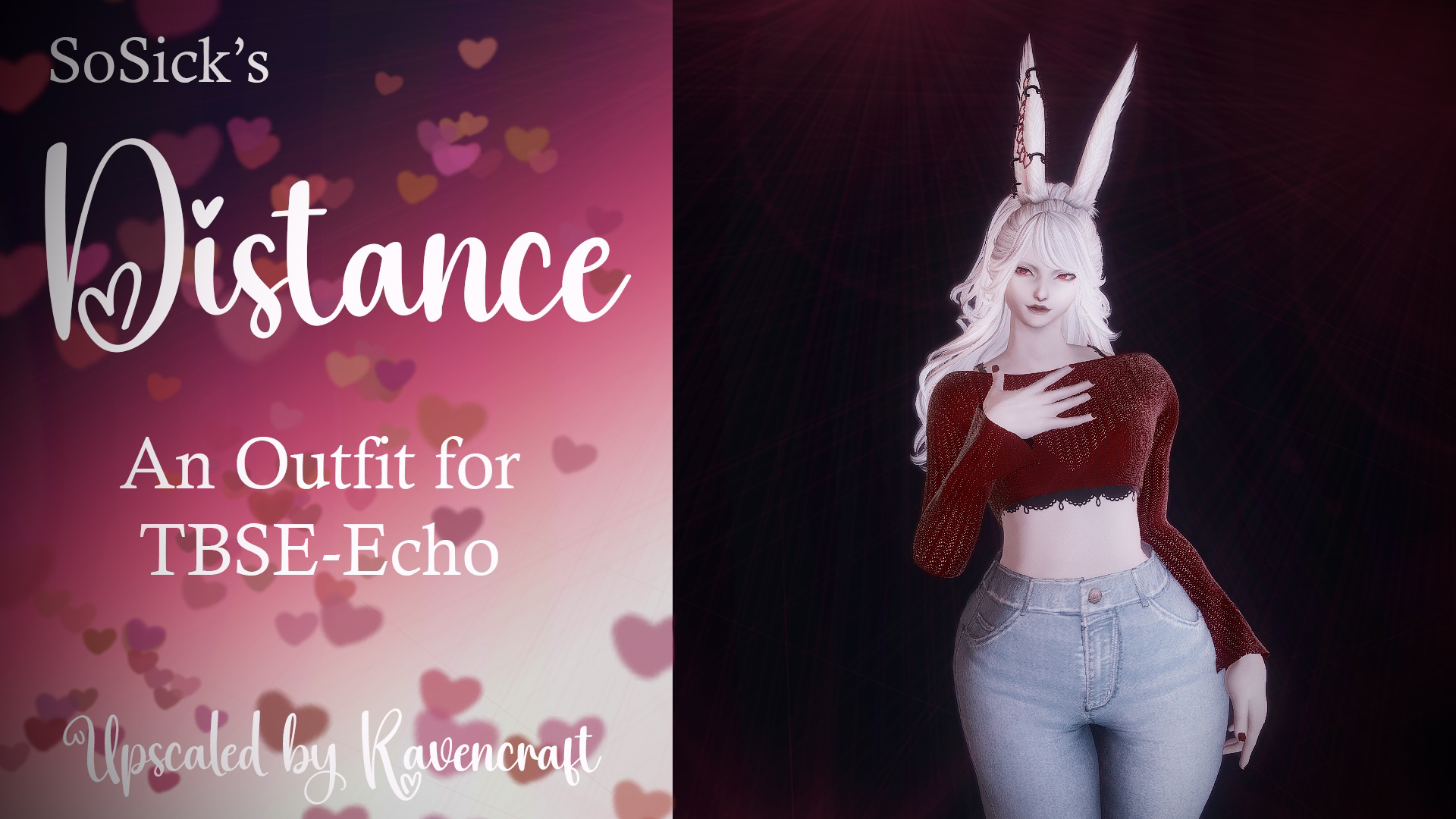 Distance by SoSick | TBSE-Echo - The Glamour Dresser : Final Fantasy XIV Mods and More
