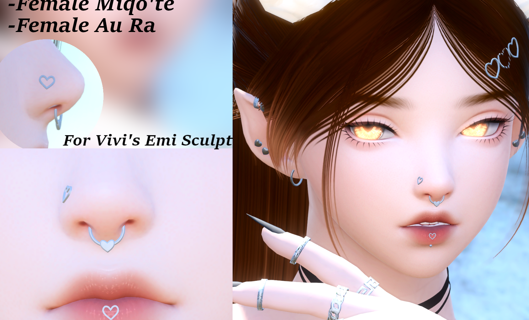Heartfelt - Emi - The Glamour Dresser : Final Fantasy XIV Mods and More