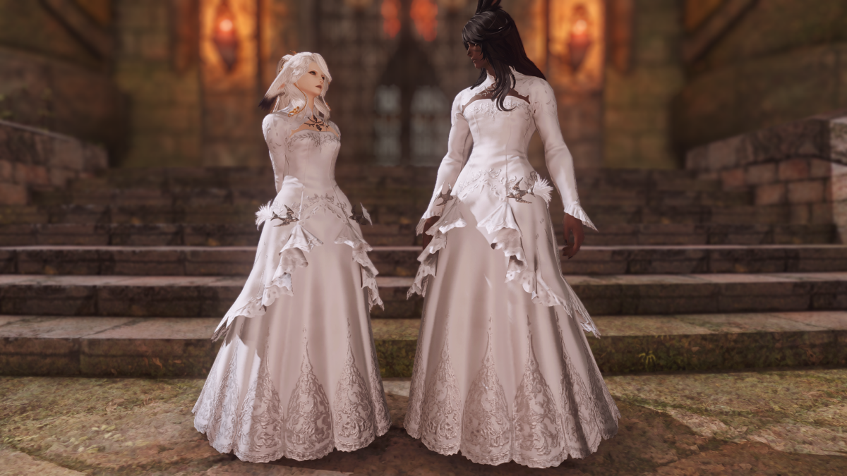 Gown of Eternal Innocence/Passion/Devotion for TBSE Echo 2.0 (Flat and ...