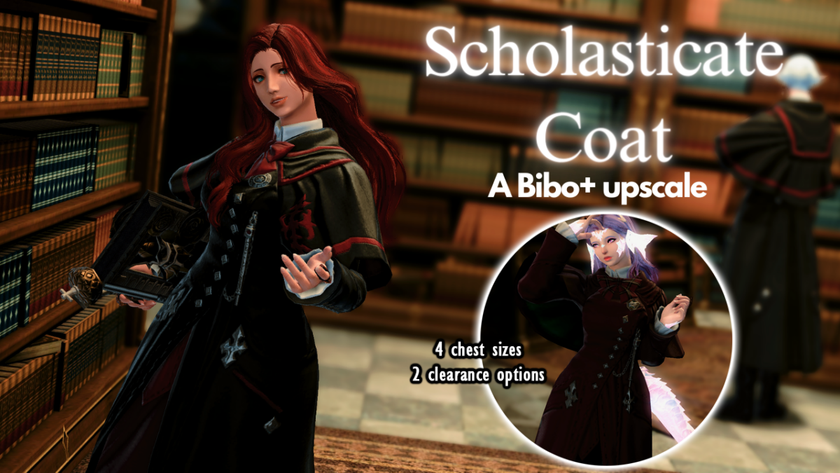 [FP] Scholasticate Coat - Bibo+ - The Glamour Dresser : Final Fantasy ...