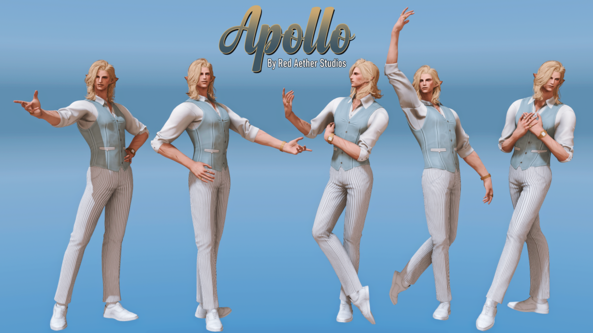 [Red Aether Studios] Apollo - The Glamour Dresser : Final Fantasy XIV Mods and More