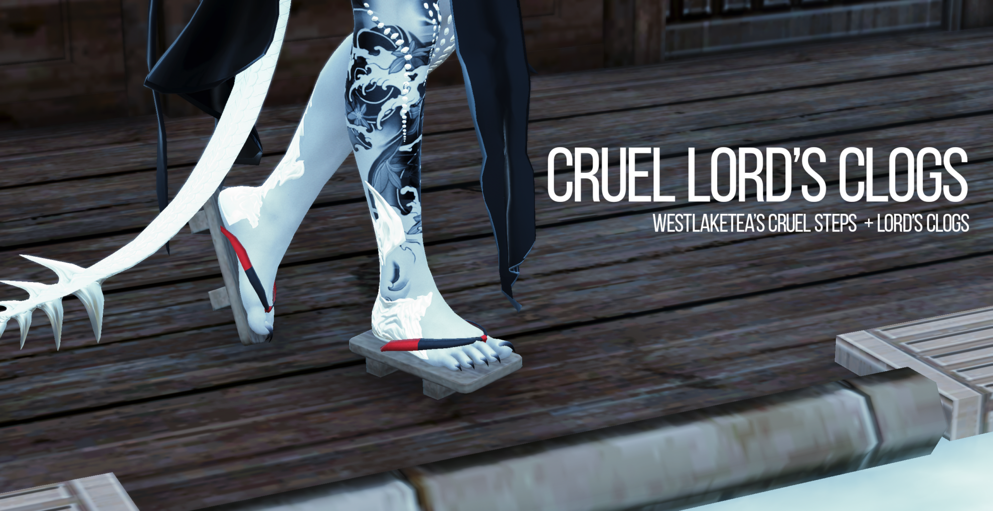 Cruel Lord's Clogs - The Glamour Dresser : Final Fantasy XIV Mods and More