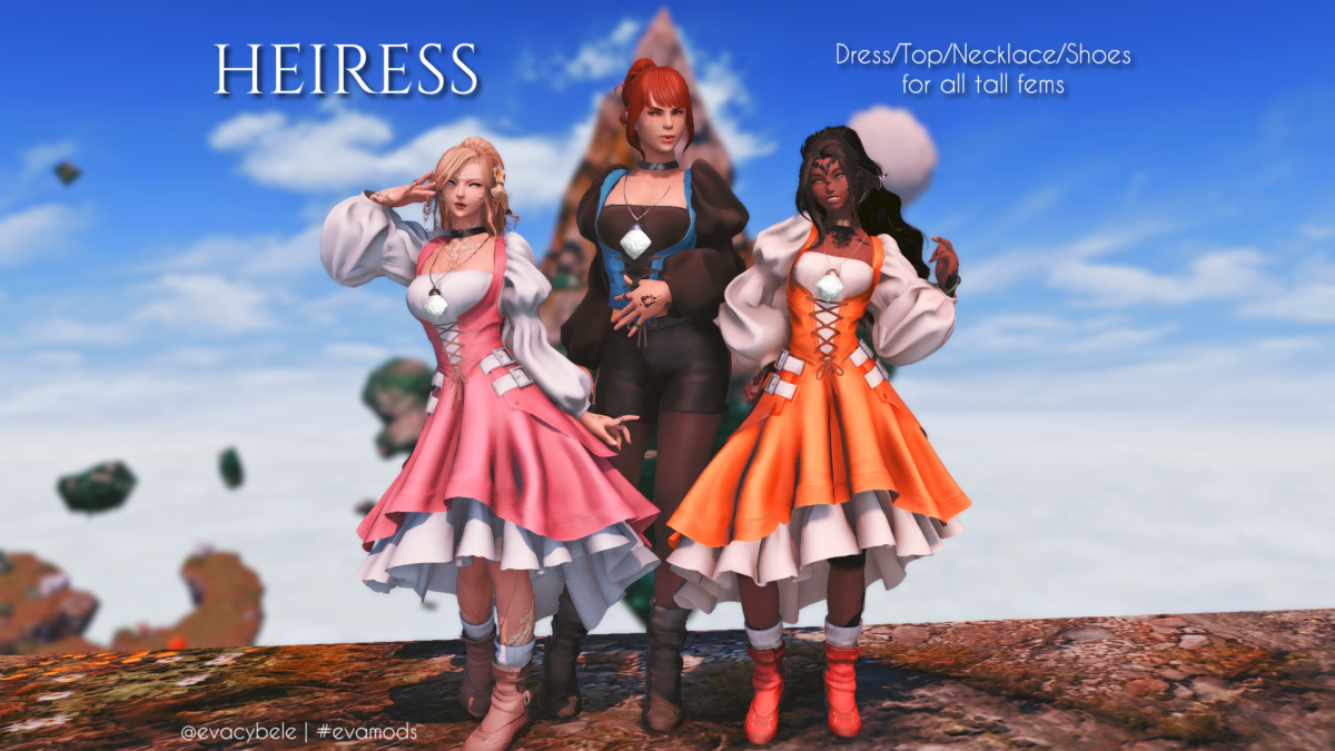 Necklace Mod Archives - FFXIV mods hosted on The Glamour Dresser