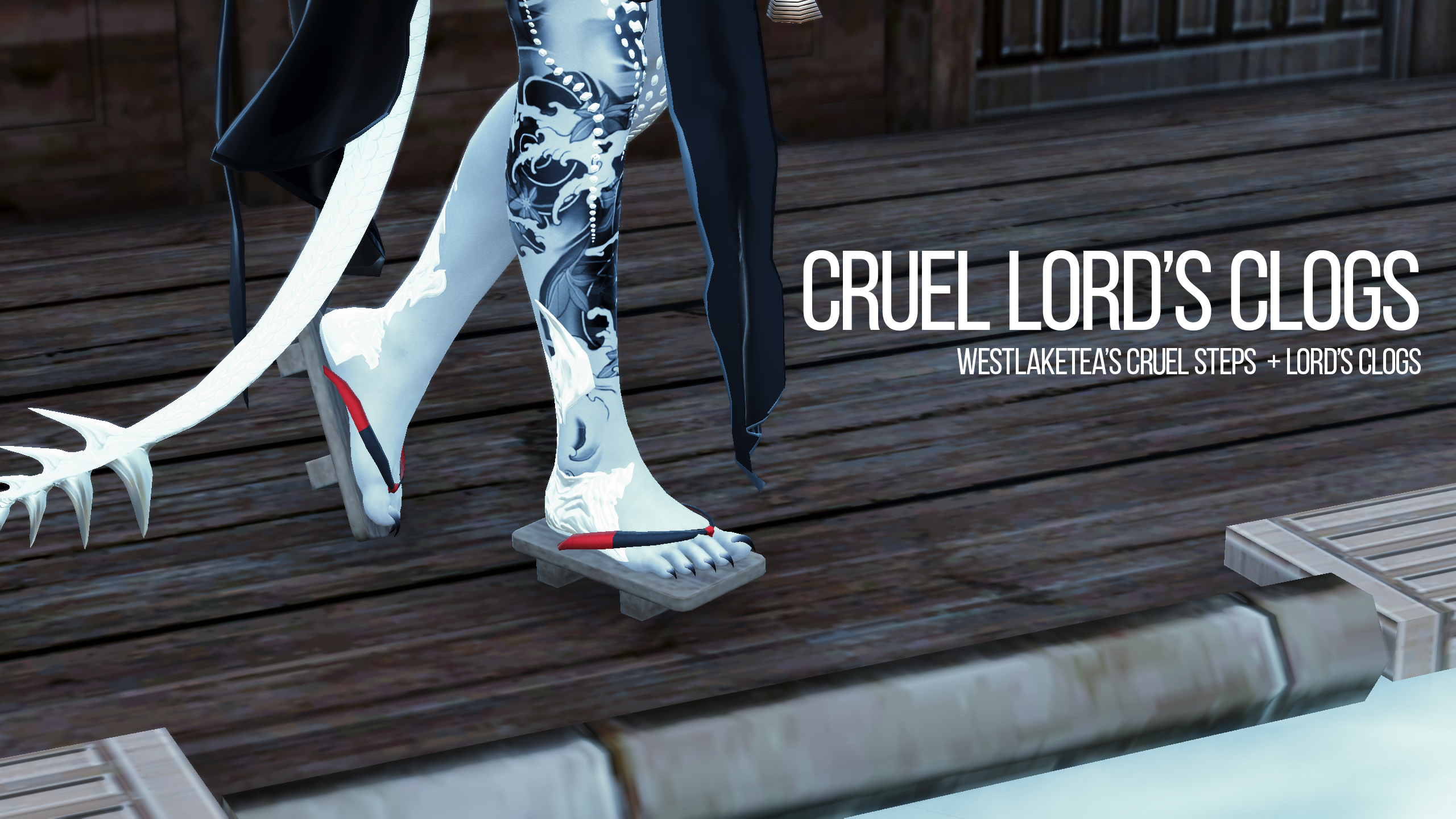 Cruel Lord's Clogs - The Glamour Dresser : Final Fantasy XIV Mods and More
