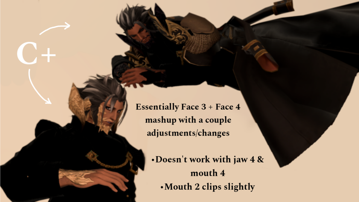 Judgement Sculpt for Male Au ra Face 3 - The Glamour Dresser : Final ...