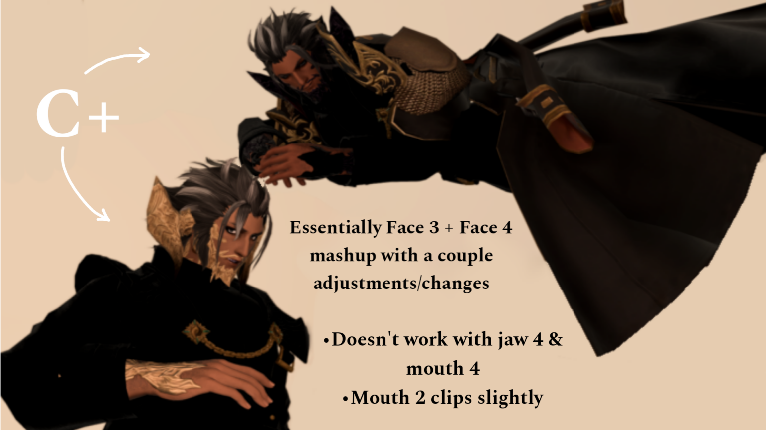 Judgement Sculpt for Male Au ra Face 3 - The Glamour Dresser : Final ...