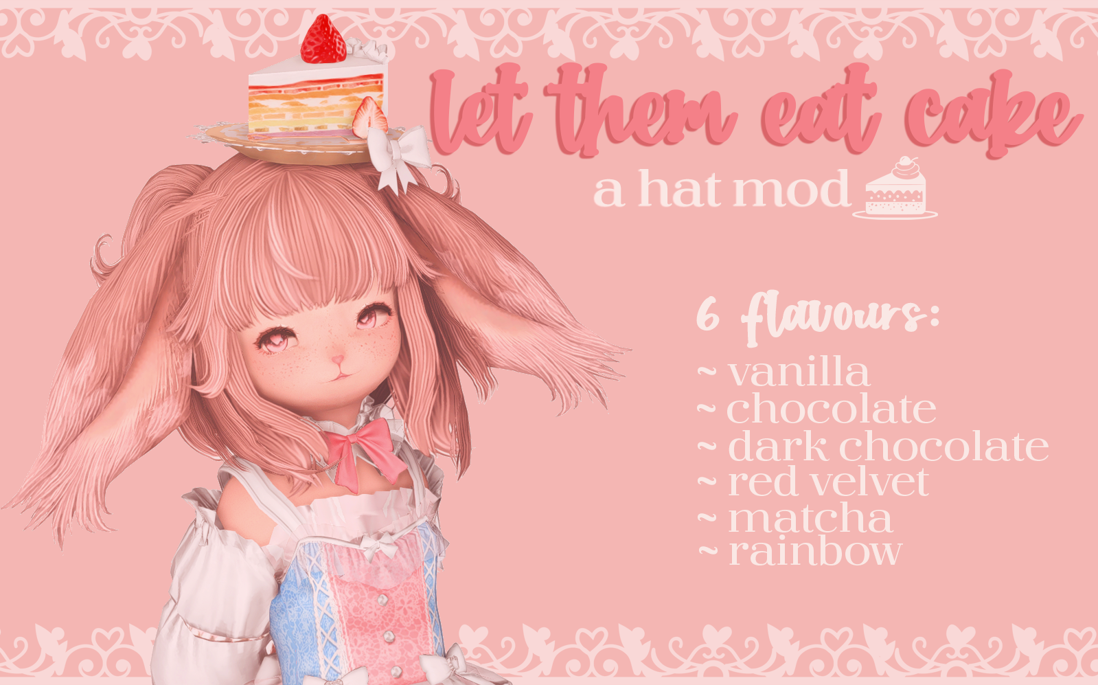 let them eat cake ♡ a hat mod - The Glamour Dresser : Final Fantasy XIV ...