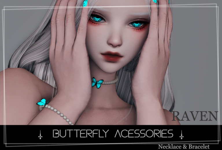 Butterfly accessories - The Glamour Dresser : Final Fantasy XIV Mods ...