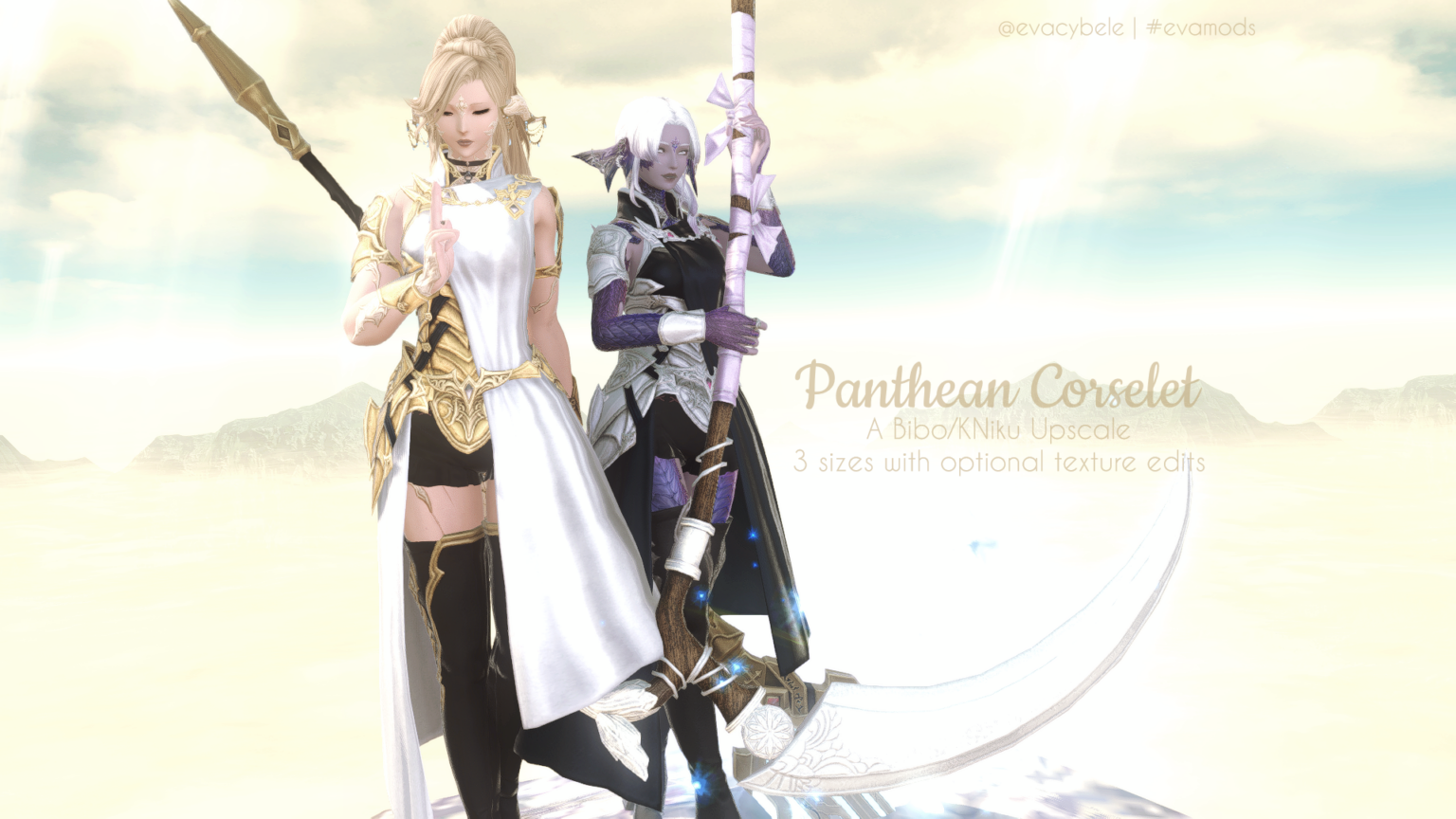 Bibo/KNiku Panthean Corselet - The Glamour Dresser : Final Fantasy XIV Mods and More