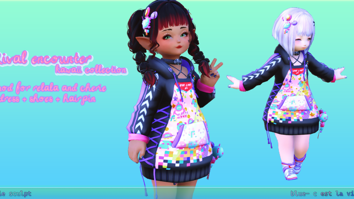 Hello kitty day - The Glamour Dresser : Final Fantasy XIV Mods and More