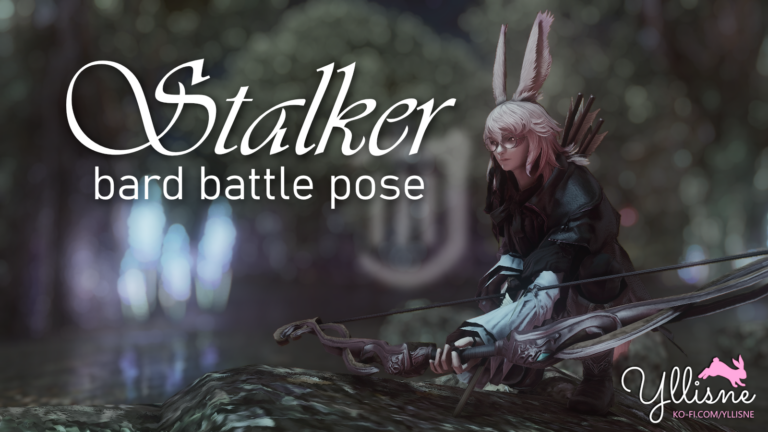 Stalker - Bard battle pose - The Glamour Dresser : Final Fantasy XIV ...