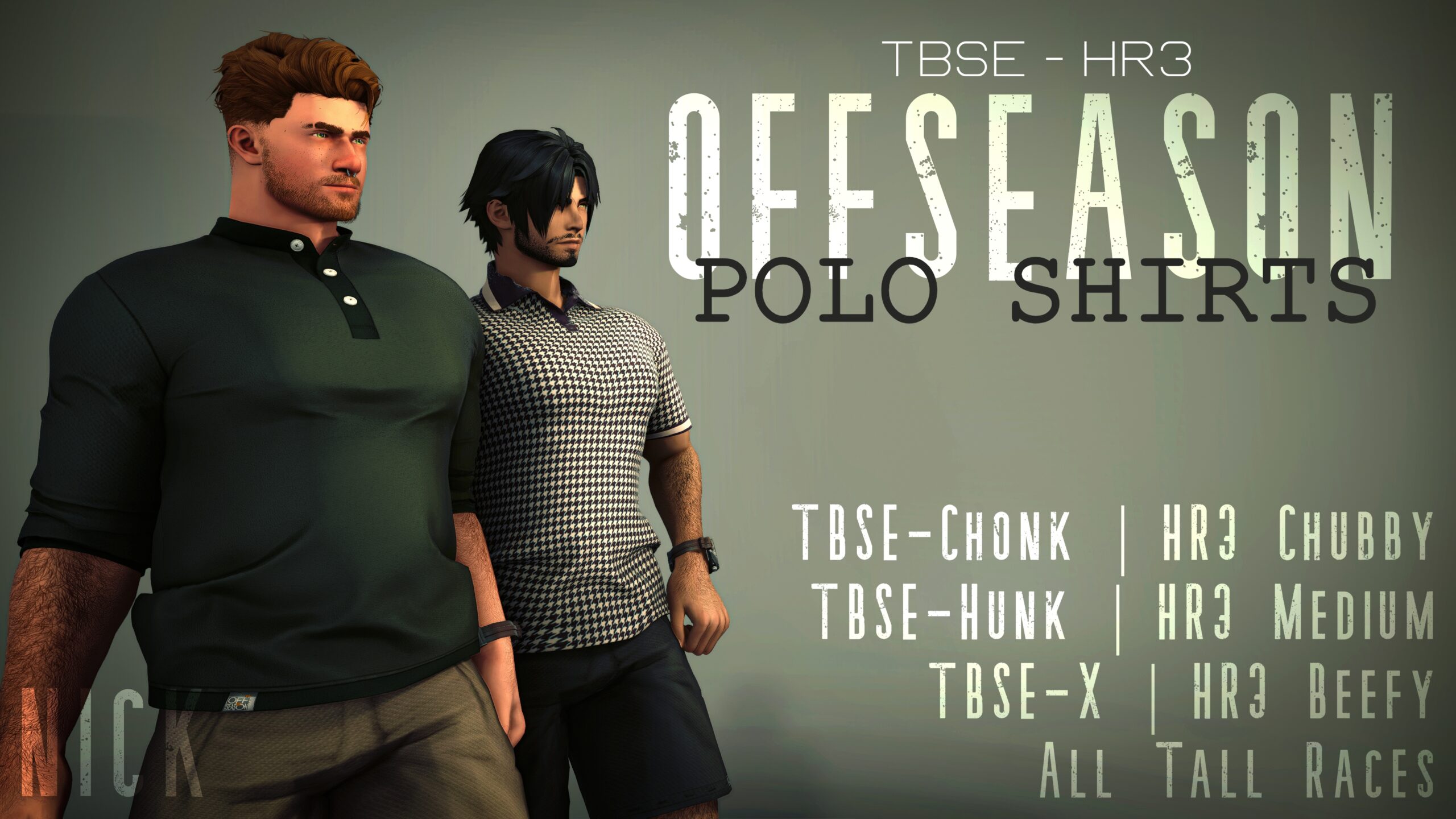 [OFFSEASON] Polo Shirts for TBSE & HR3 - The Glamour Dresser : Final ...