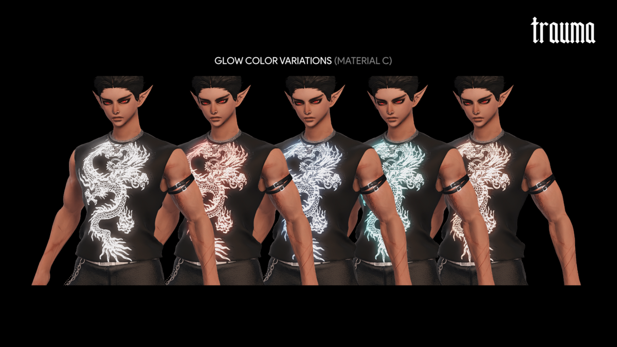 Dragon Set [TBSE-X] - The Glamour Dresser : Final Fantasy XIV Mods and More
