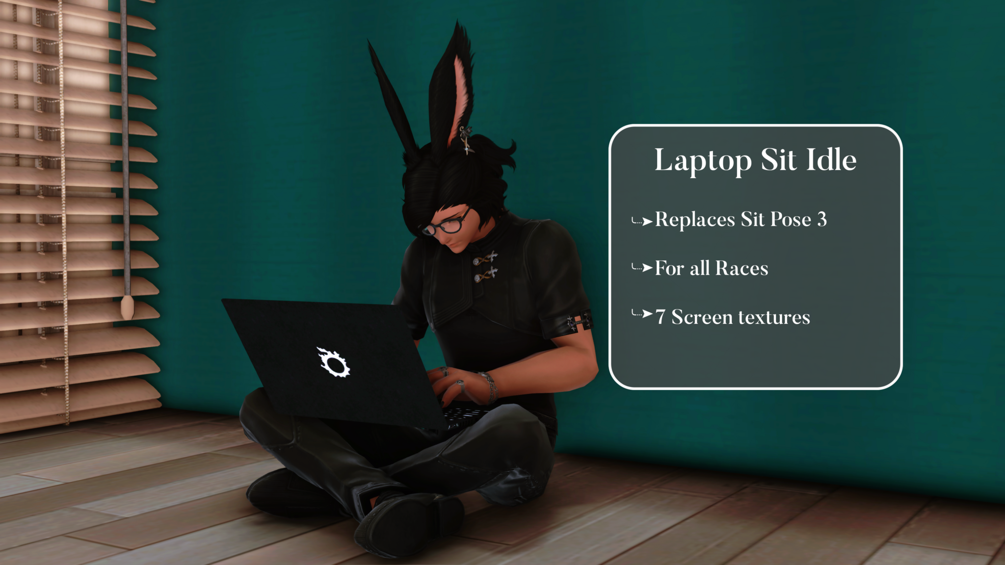 Laptop Sit idle Update 2 - The Glamour Dresser : Final Fantasy XIV Mods and More