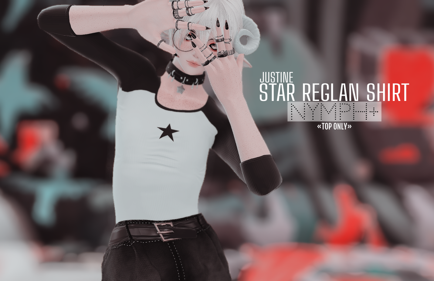 Star reglan shirt by Justine [Nymph+][DT] - The Glamour Dresser : Final ...