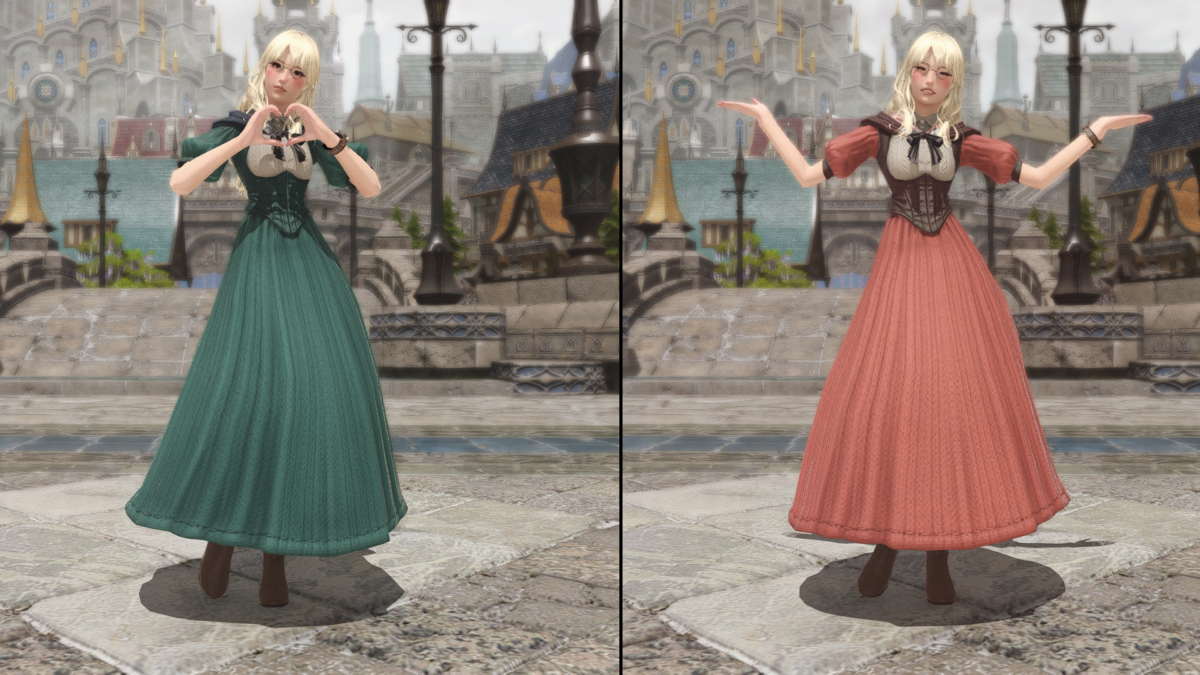 Simplified Majestic Dress - The Glamour Dresser : Final Fantasy XIV ...