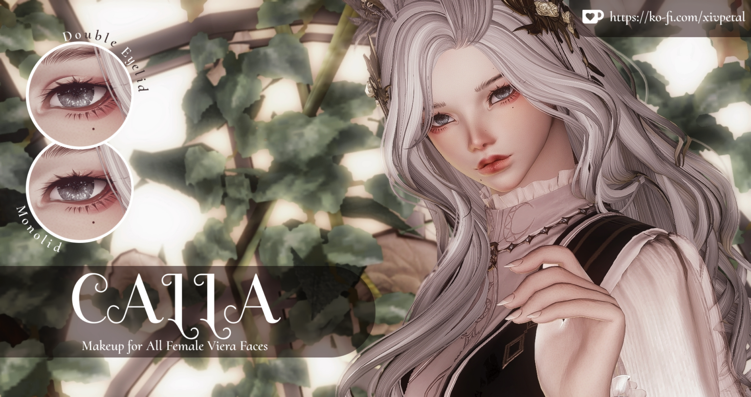 Calla Female Viera All Faces - The Glamour Dresser : Final Fantasy XIV ...
