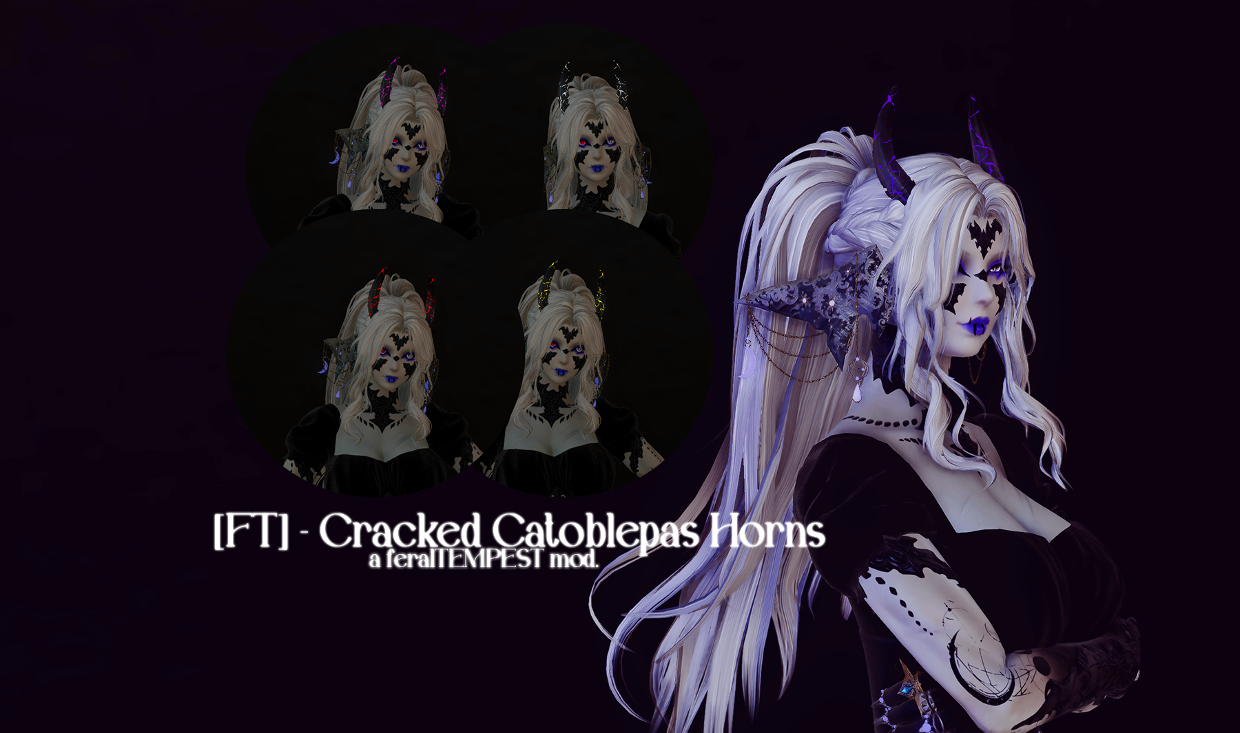 [FT] - Cracked Catoblepas Horns - The Glamour Dresser : Final Fantasy ...