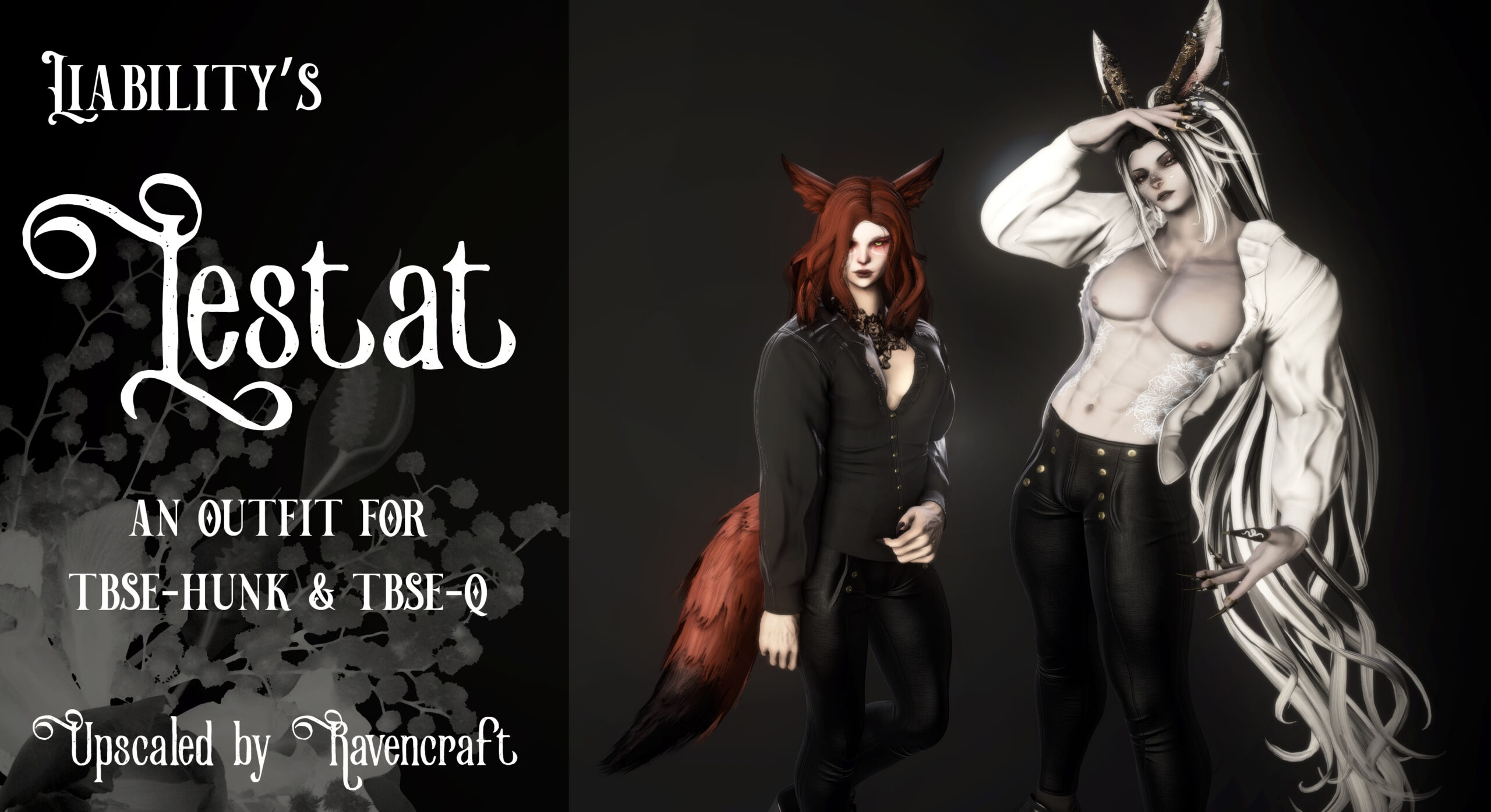 Lestat by Liability | TBSE-Hunk & Q - The Glamour Dresser : Final Fantasy XIV Mods and More