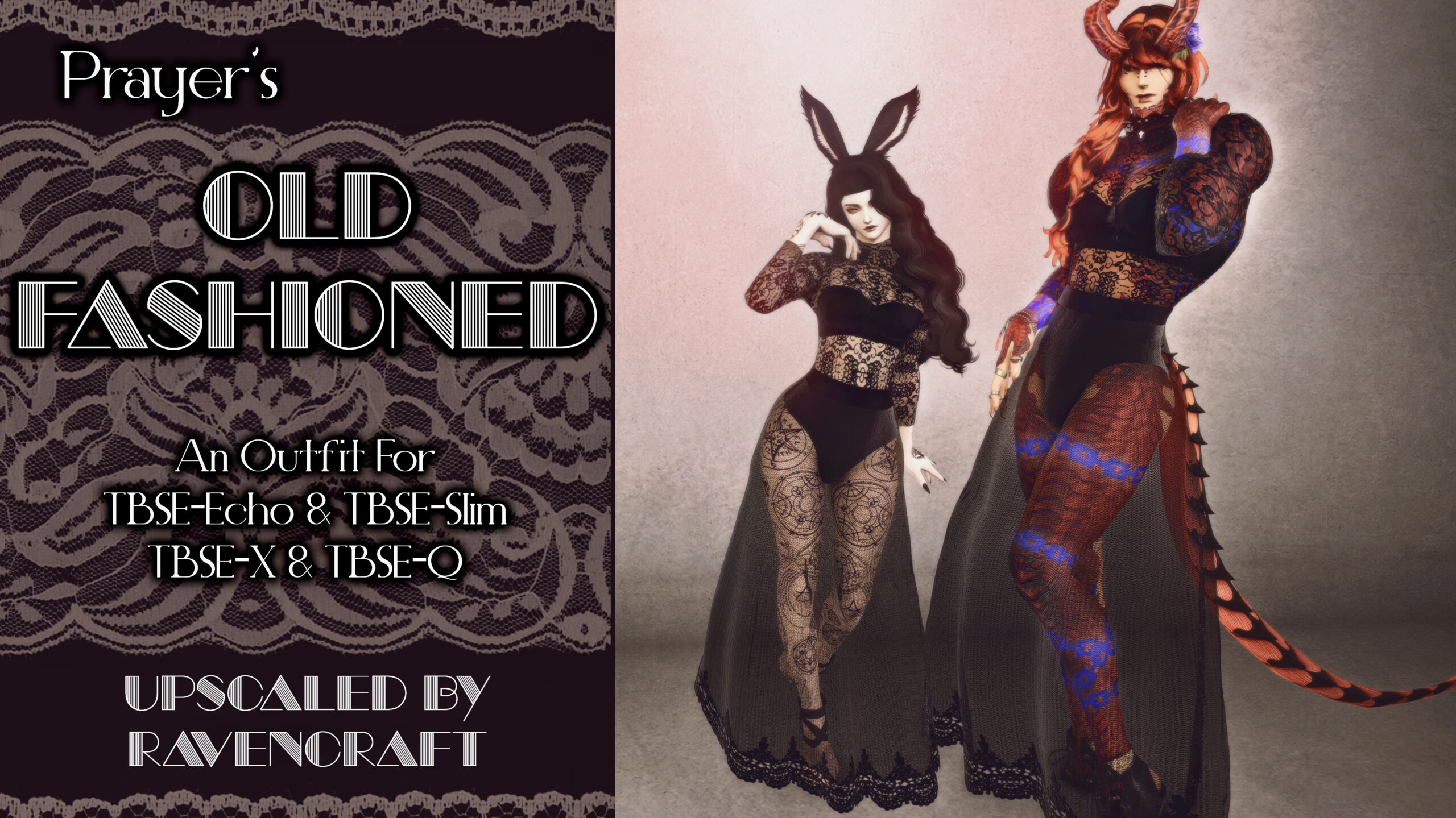 Old Fashioned by Prayer | TBSE+ - The Glamour Dresser : Final Fantasy XIV Mods and More