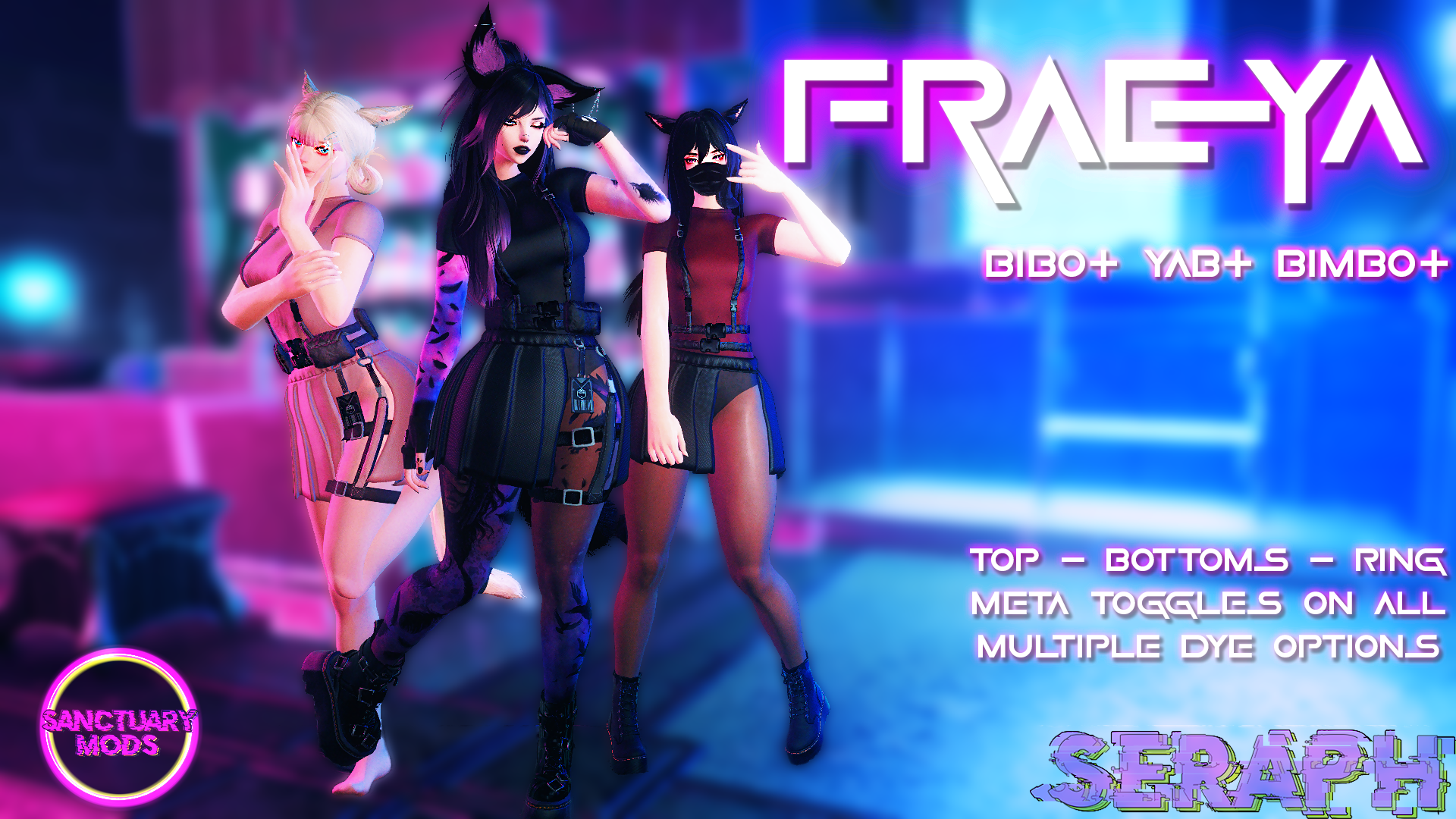 Fraeya - The Glamour Dresser : Final Fantasy XIV Mods and More