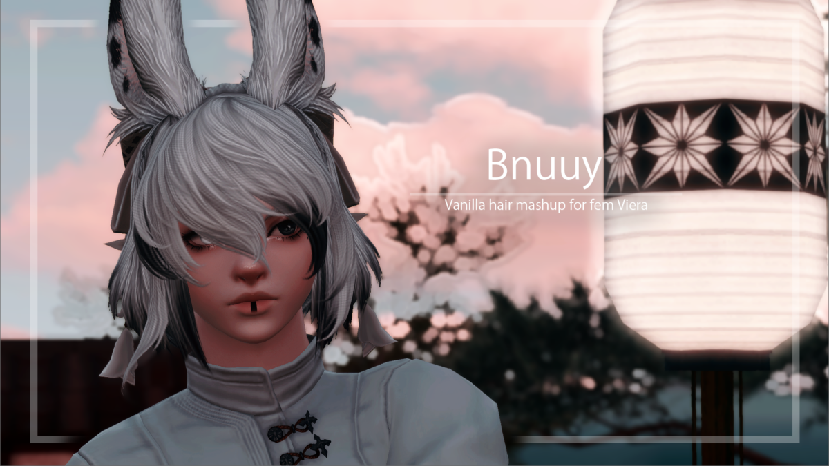 Bnuuy - Hair Mashup - The Glamour Dresser : Final Fantasy XIV Mods and More