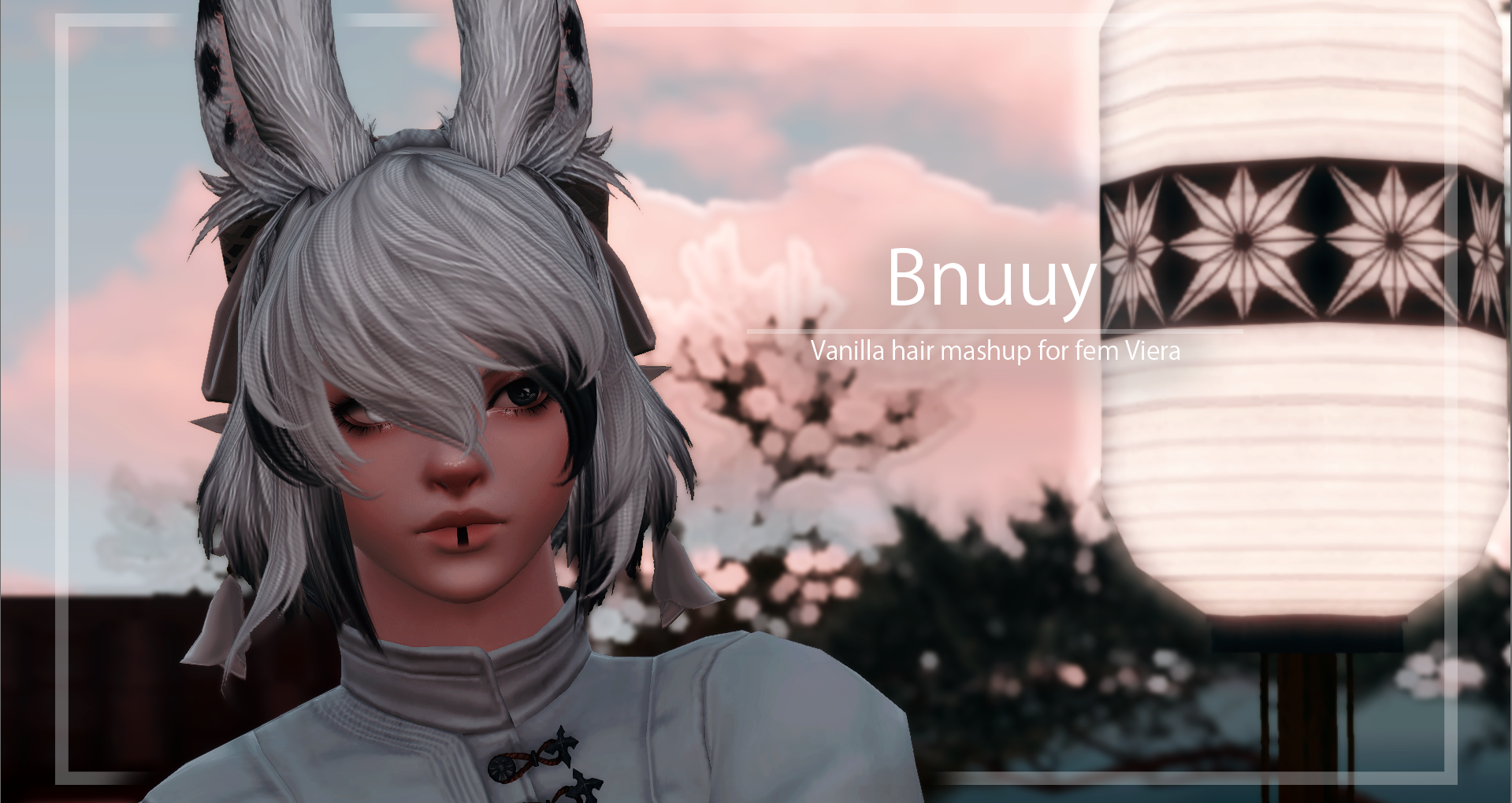 Bnuuy - Hair Mashup - The Glamour Dresser : Final Fantasy XIV Mods and More