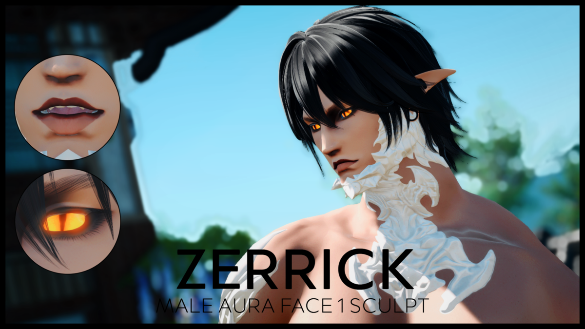 (SAYRO x CUDDLES) ZERRICK - A FACE 1 SCULPT (includes piercings and ...