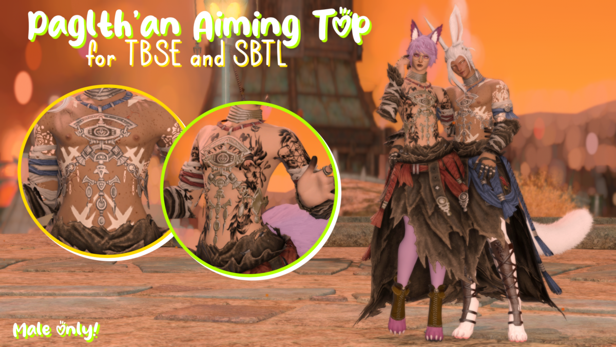 TBSE SBTL Mod Archives - FFXIV mods hosted on The Glamour Dresser