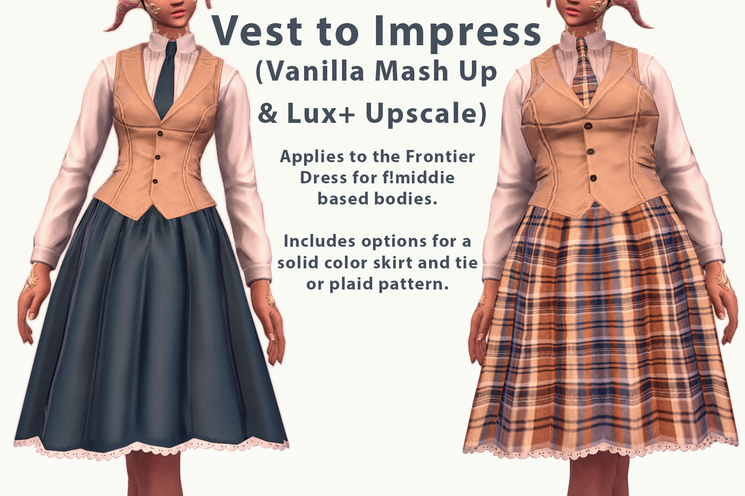 Vest to Impress (Vanilla Mash Up & Lux+ Upscale) - The Glamour Dresser ...