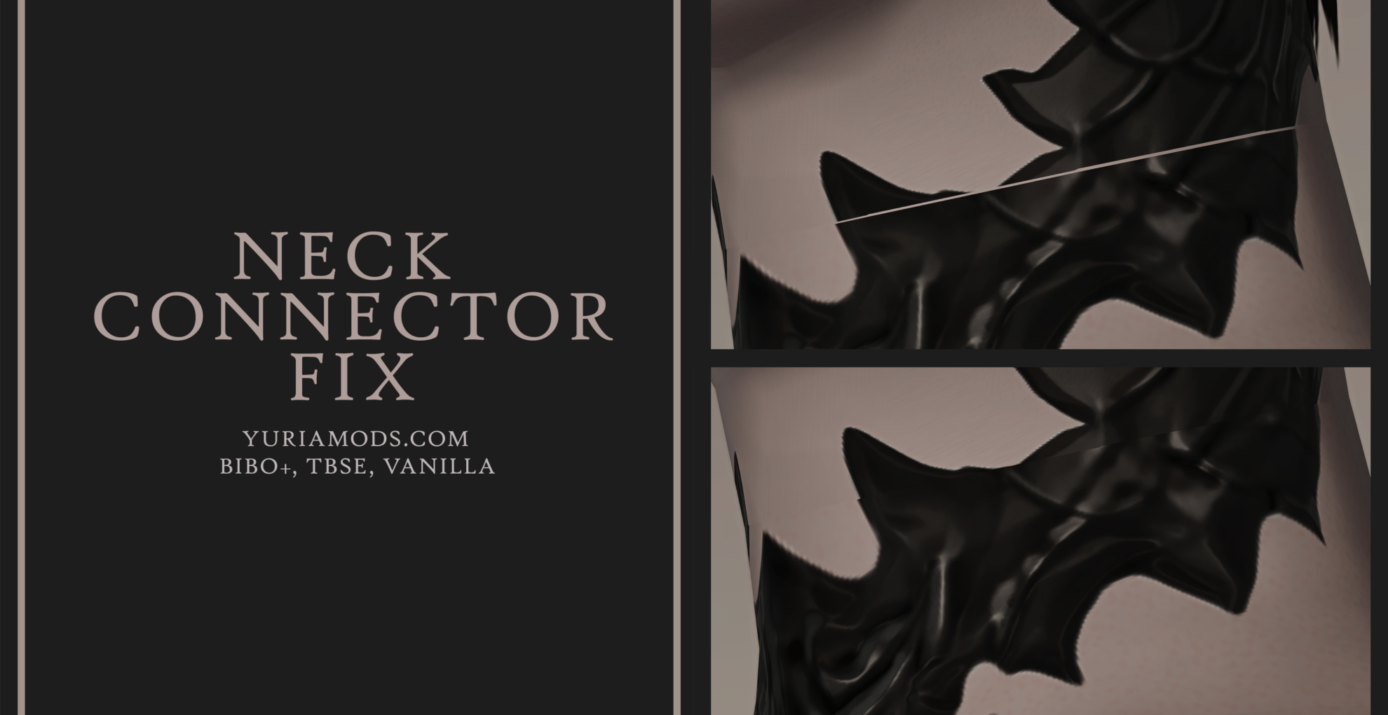 Neck Connector Fix - The Glamour Dresser : Final Fantasy XIV Mods and More