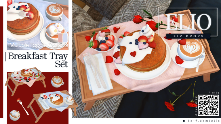Breakfast Tray Set - Minion Prop - The Glamour Dresser : Final Fantasy ...