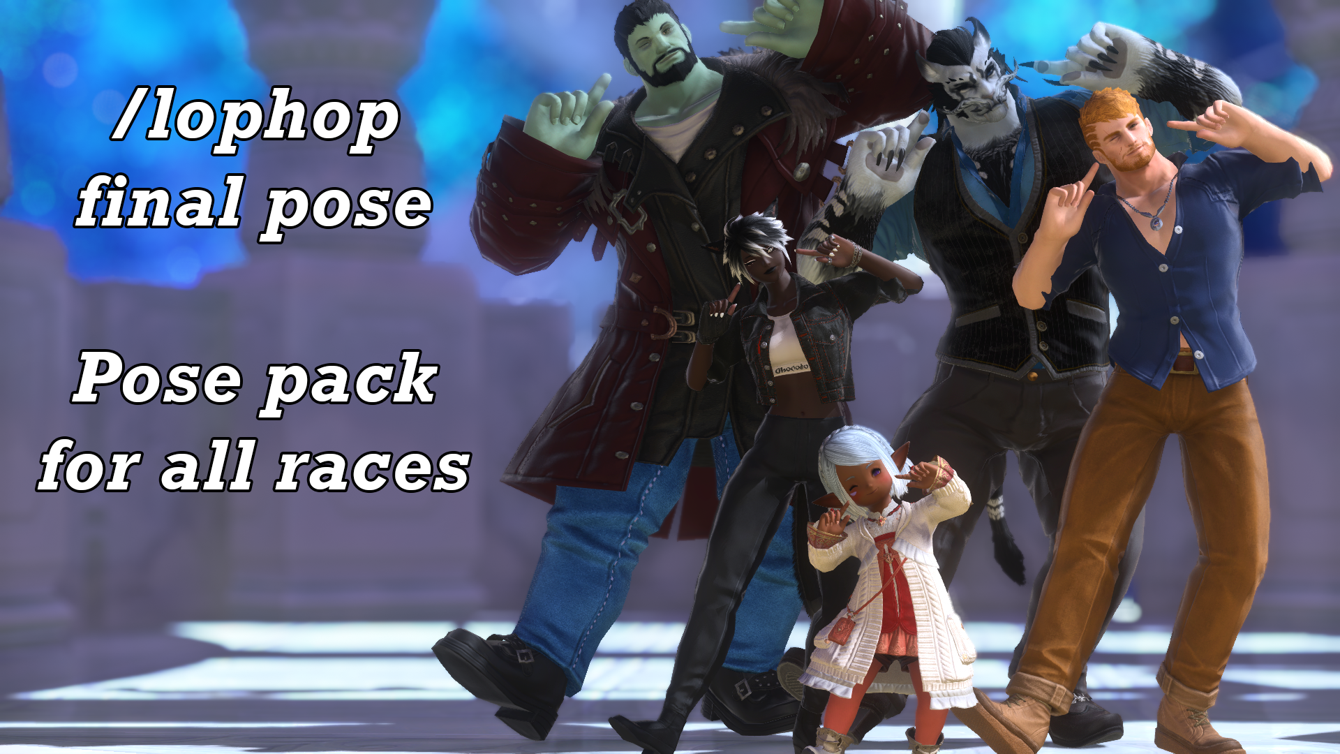 /lophop Final Pose Pack - The Glamour Dresser