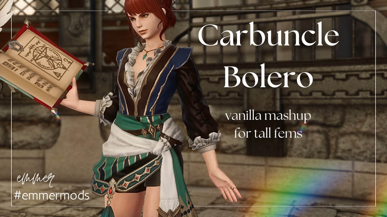 Carbuncle Bolero - The Glamour Dresser : Final Fantasy XIV Mods and More