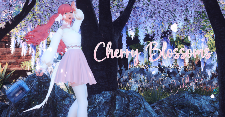[C] Cherry Blossoms - The Glamour Dresser : Final Fantasy XIV Mods and More
