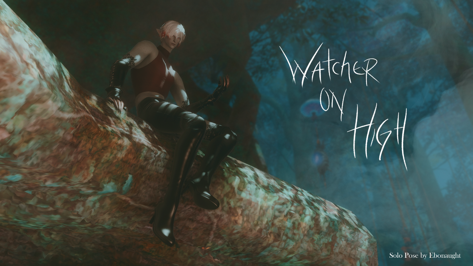 Watcher on High - Solo Pose - The Glamour Dresser : Final Fantasy XIV ...