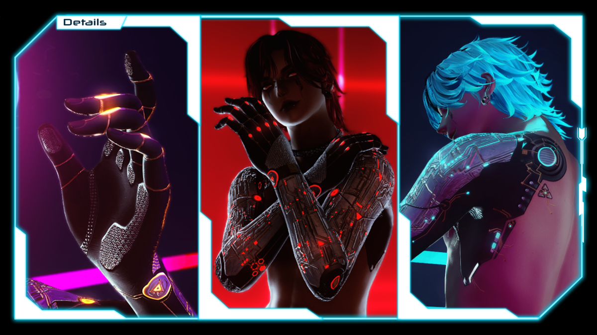 Cybernetic Arm Prosthetic - TBSE Skin Mod - The Glamour Dresser : Final ...