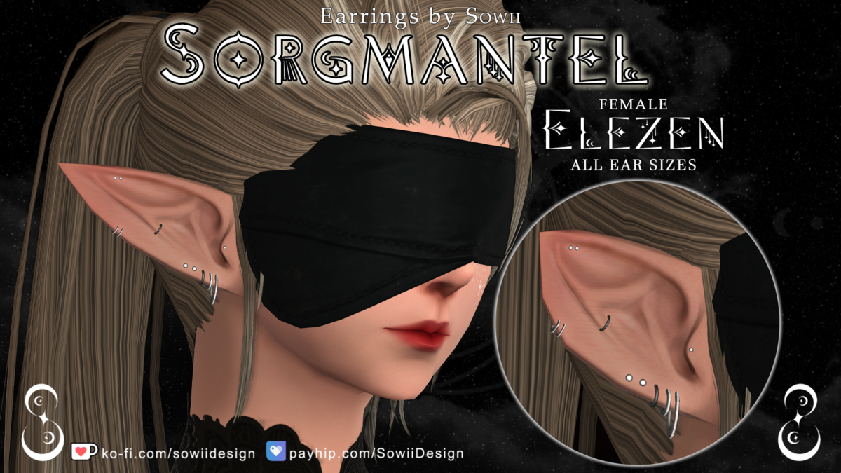 Earrings Mod Archives - FFXIV mods hosted on The Glamour Dresser