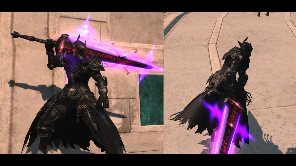 GNB -> DRK Idle + Movement - The Glamour Dresser : Final Fantasy XIV ...