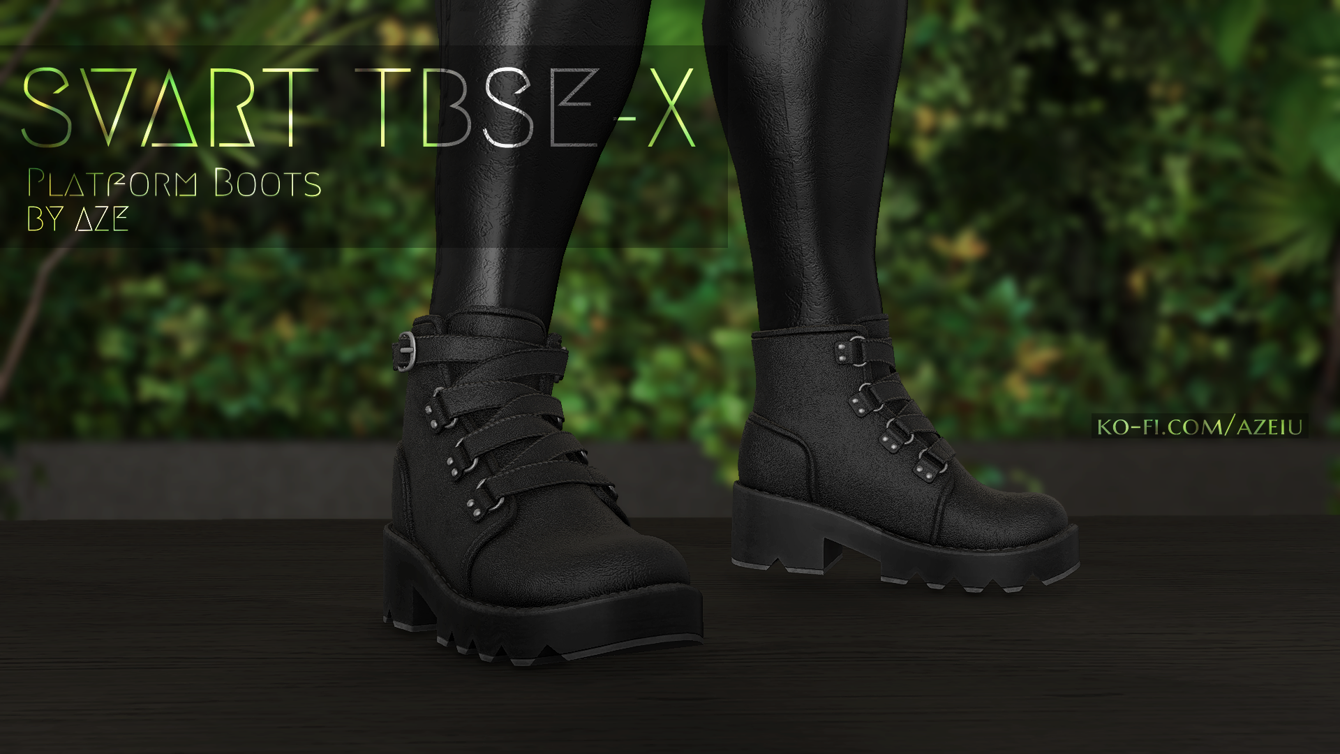 SVART TBSE-X - Platform Boots - The Glamour Dresser : Final Fantasy XIV ...