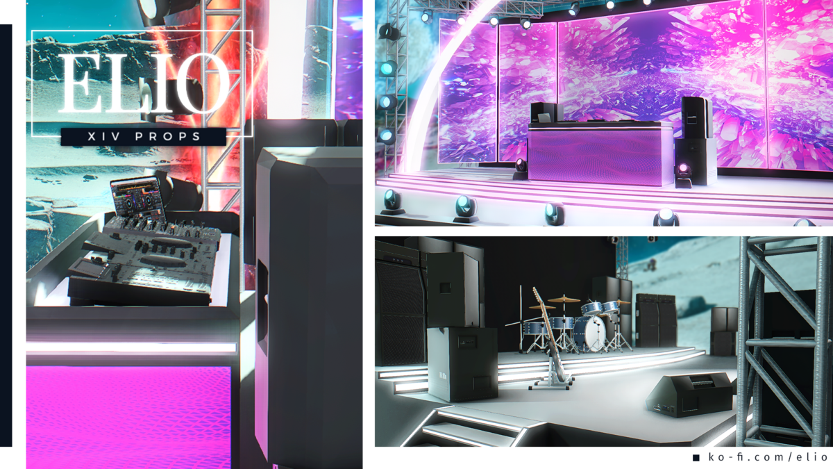 Live Concert Stage - Minion Props - The Glamour Dresser