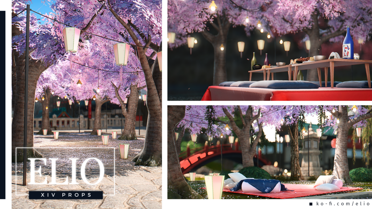 Hanami Set - Minion Props - The Glamour Dresser : Final Fantasy XIV ...