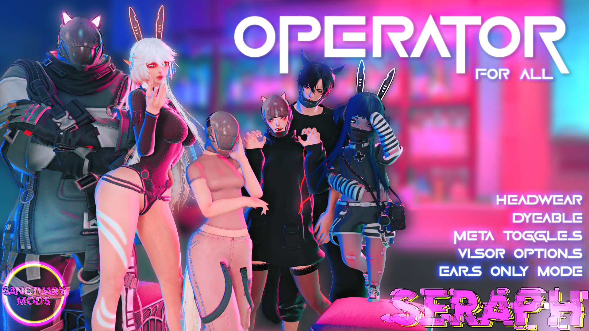 Operator - The Glamour Dresser : Final Fantasy XIV Mods and More