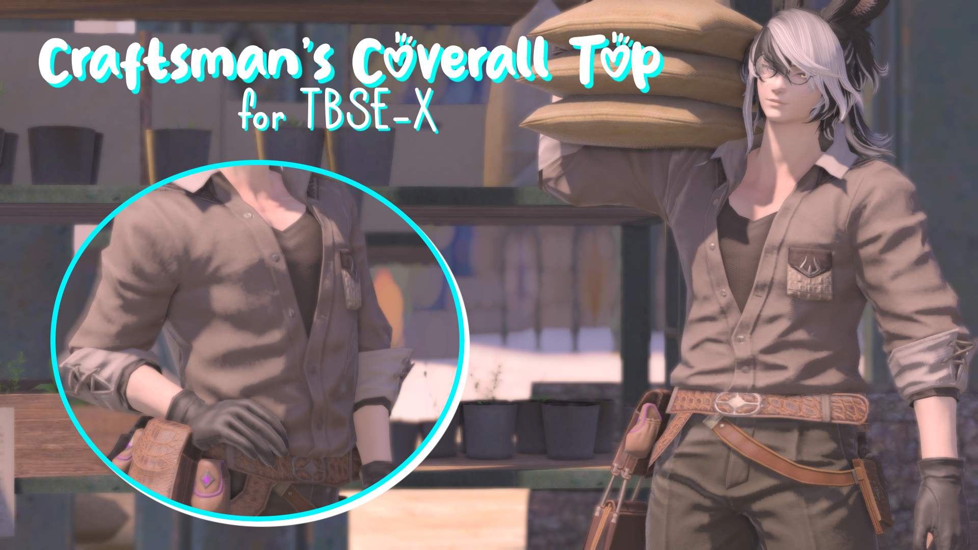Craftsman's Coverall Top for TBSE-X - The Glamour Dresser : Final ...